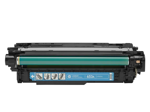 HP® 653A Cyan LaserJet Toner Cartridge (CF321A)