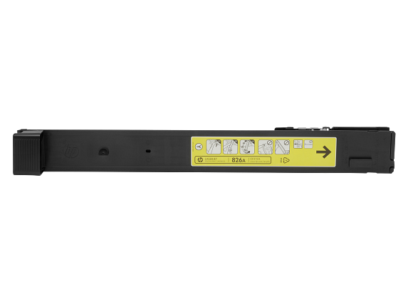 HP 826A Yellow Original LaserJet Toner Cartridge, CF312A