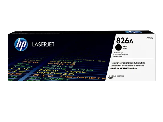 HP® 826A Black LaserJet Toner Cartridge (CF310A)