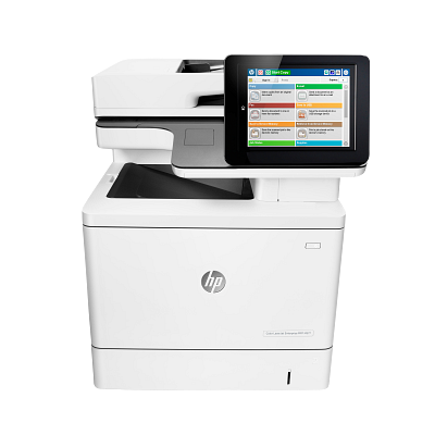 HP Color LaserJet Enterprise MFP M577 series - Setup and User Guides ...
