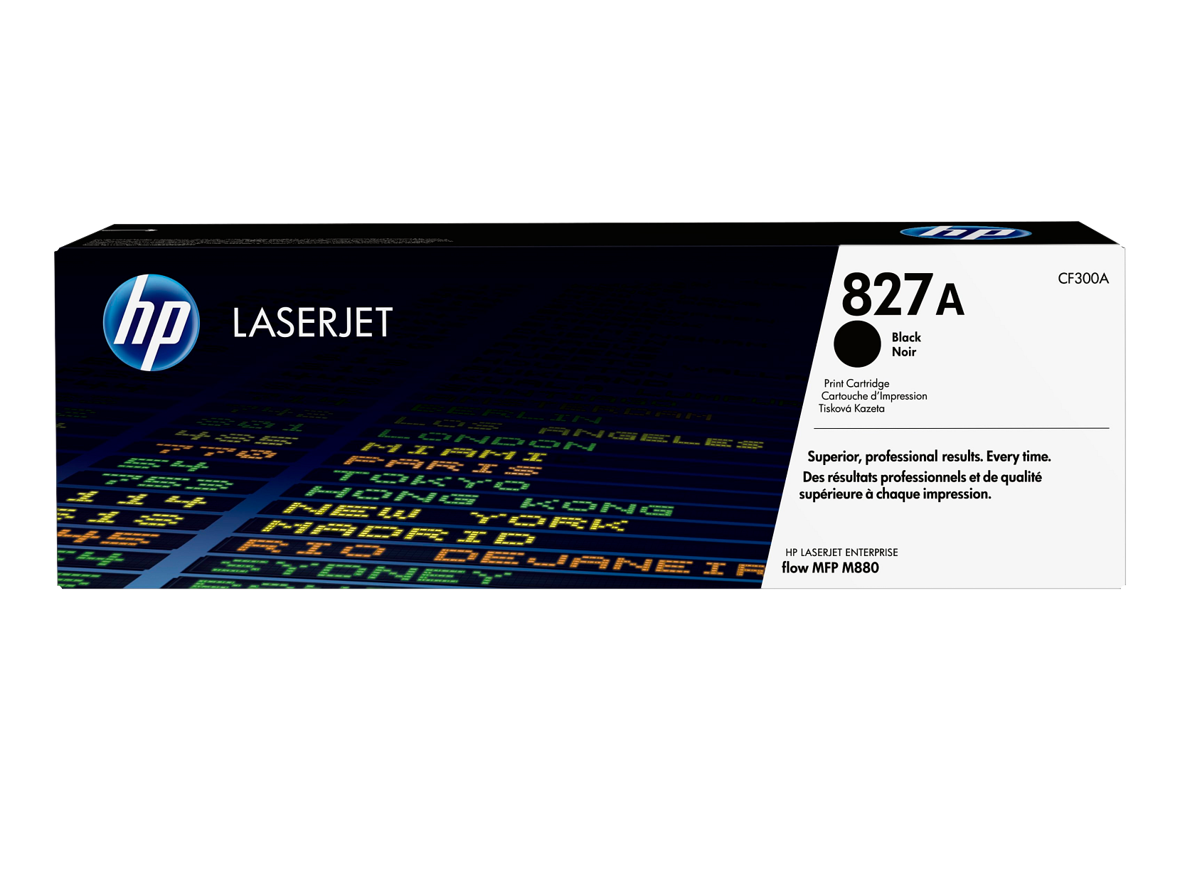 HP 827A Black Original LaserJet Toner Cartridge, ~29,500 pages, CF300A ...