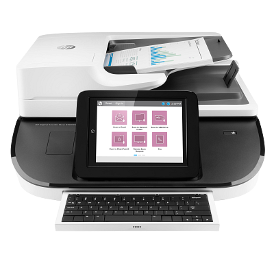 HP Digital Sender Flow 8500 fn2 Document Capture Workstation - Setup ...