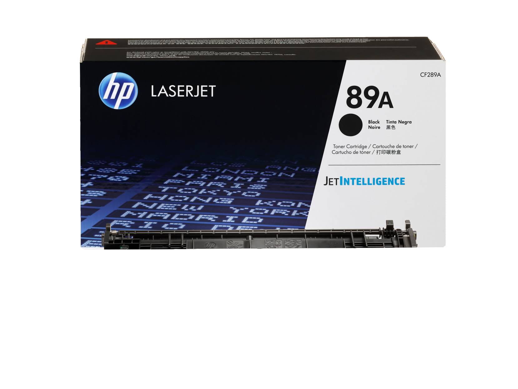 HP 89A Black Original LaserJet Toner Cartridge, ~5,000 pages, CF289A ...