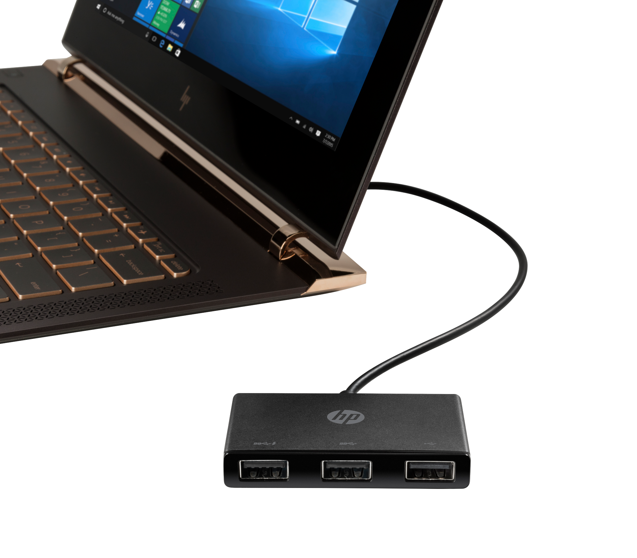 Hub HP USB-C para USB-A – Conexão Rápida e Versátil – Microware ...