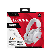 HyperX Cloud III - Gaming Headset (Gray/Red) - Security Alerts | HP ...