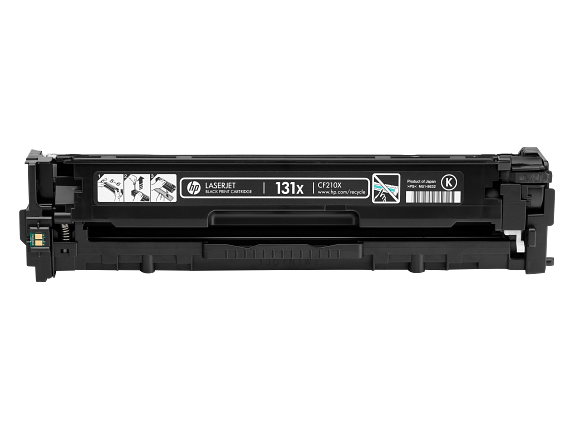 HP 131X High Yield Black Original LaserJet Toner Cartridge, CF210X