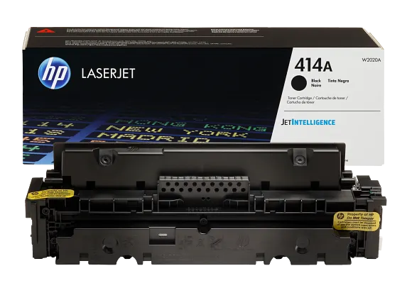 HP 414A Black Original LaserJet Toner Cartridge, W2020A