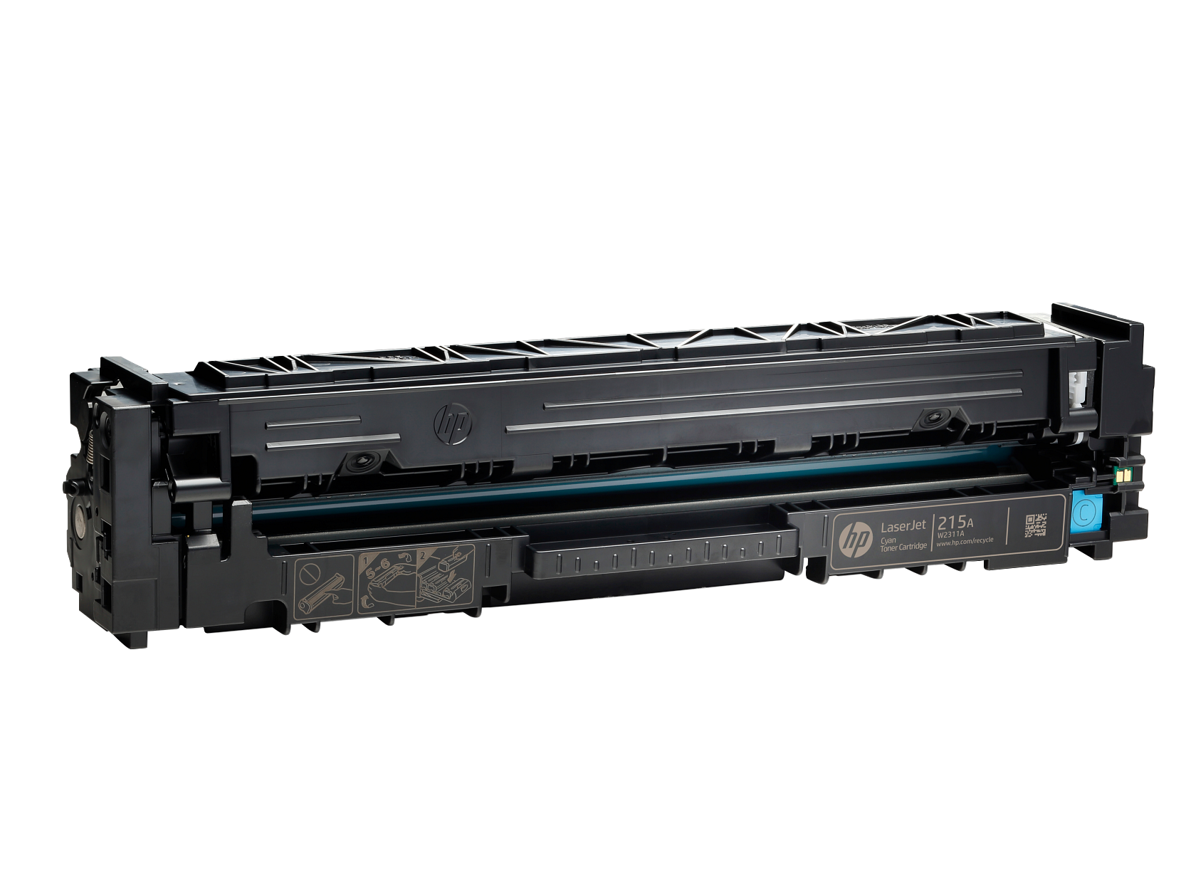 HP 215A Cyan Original LaserJet Toner Cartridge, ~850 pages, W2311A ...